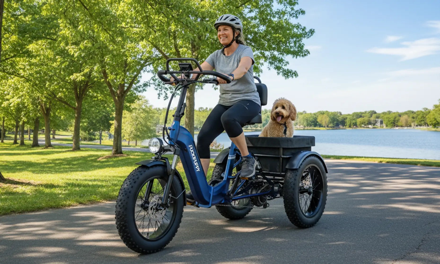 Rottweiler Electric Trike | Black Friday Sale - Save $1,100 | PUCKIPUPPY
