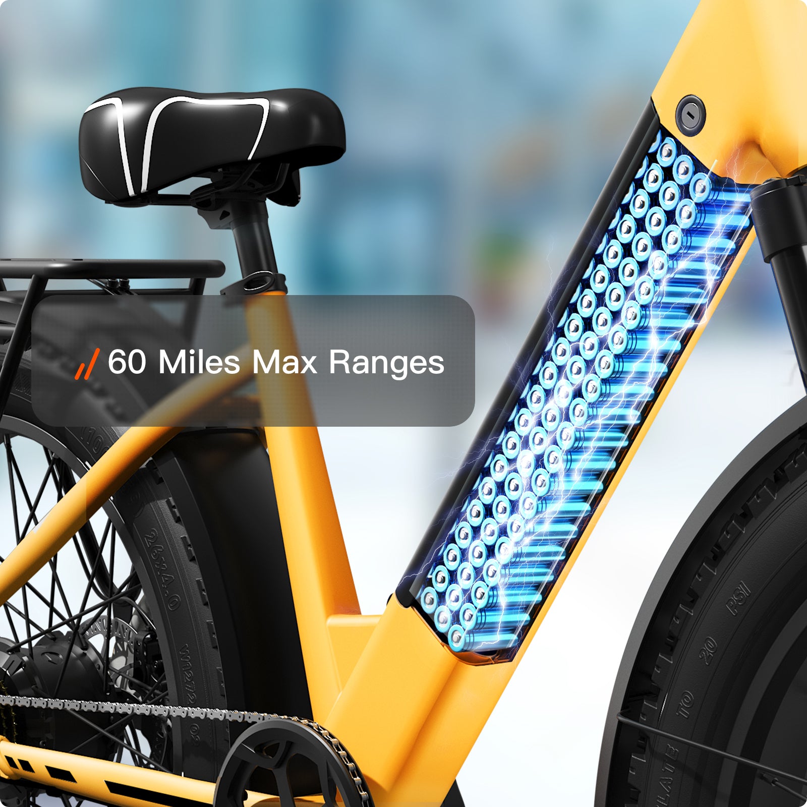 Samoyed| Fat Tire Electric Commuter Bike| PUCKIPUPPY Ebikes