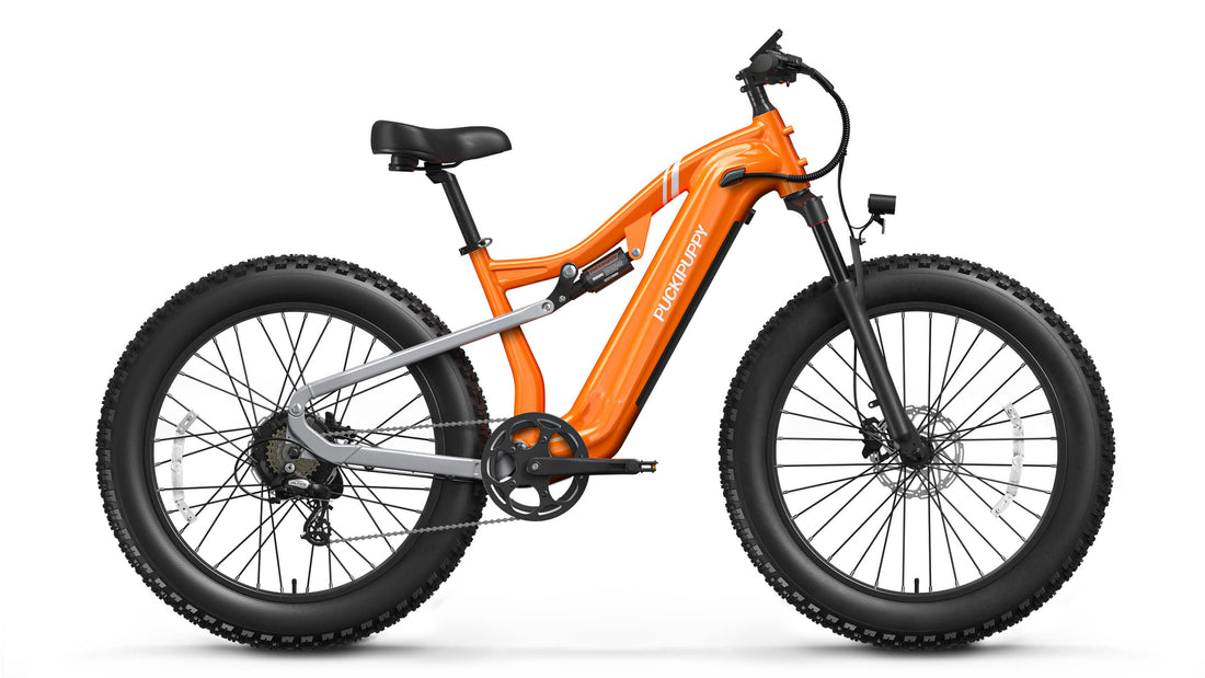 New Electric Bike| Commuter & Off-Road| PUCKIPUPPY Ebikes