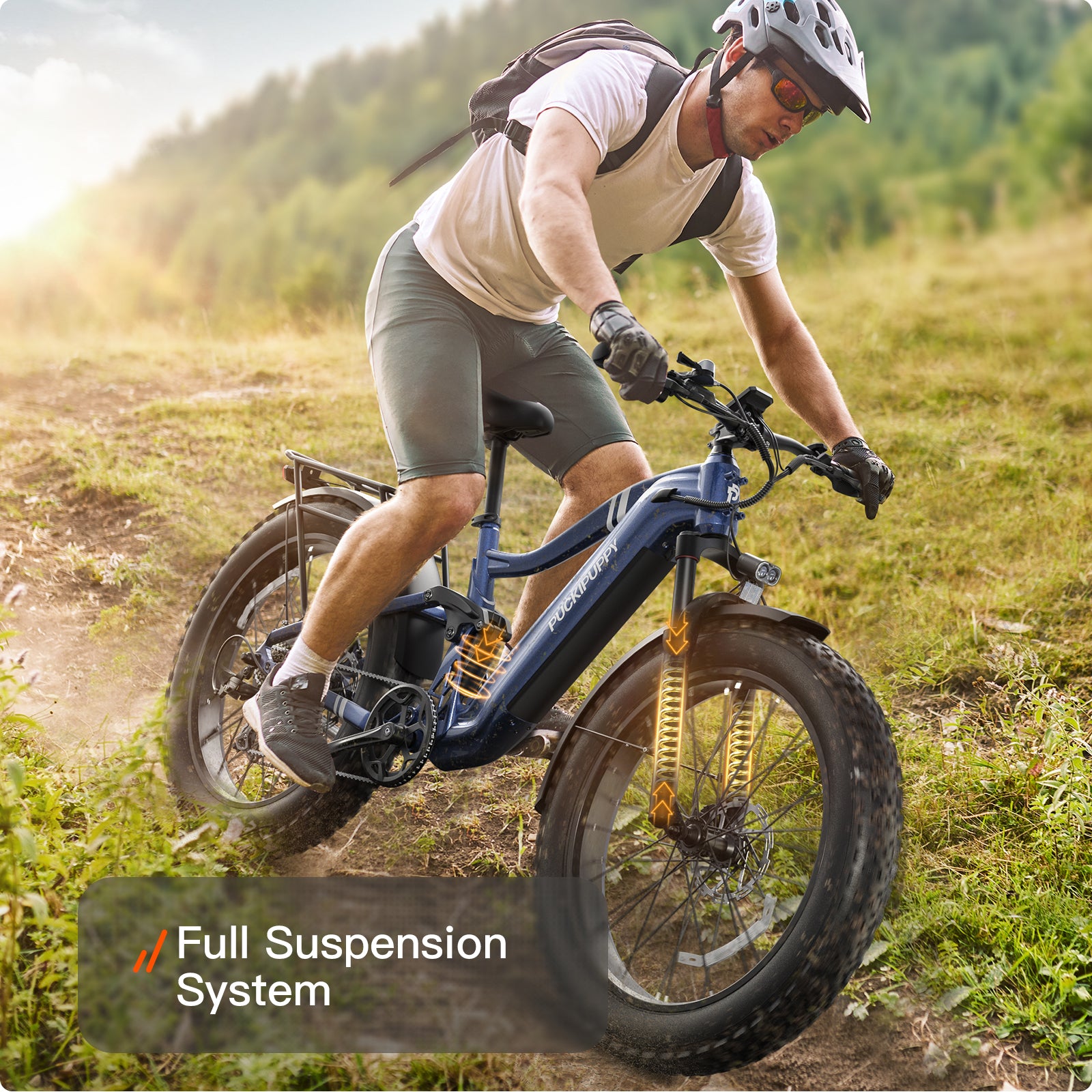 Boxer | Electric Mountain Bike For Hunting| PUCKIPUPPY Ebikes