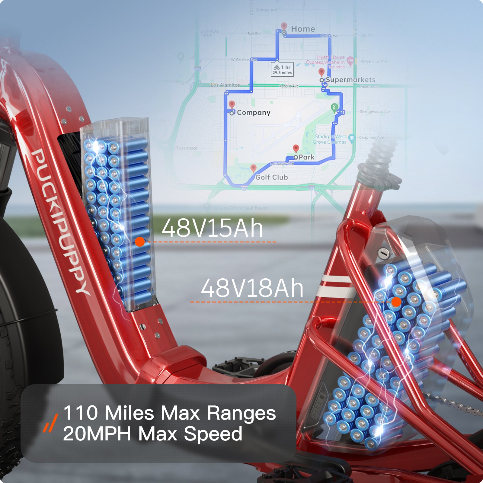 Husky Plus| Best 3 Wheel Electric Bike For Adults & Seniors