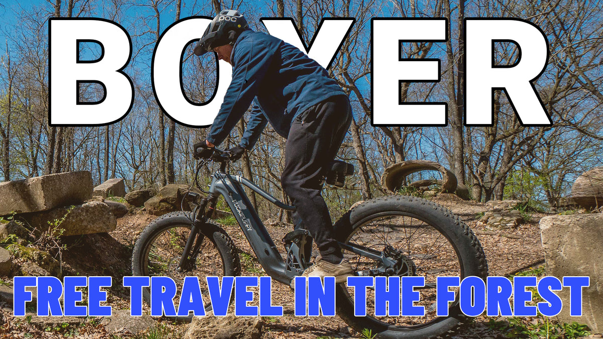 Boxer| Electric Mountain Bike For Hunting| PUCKIPUPPY Ebikes