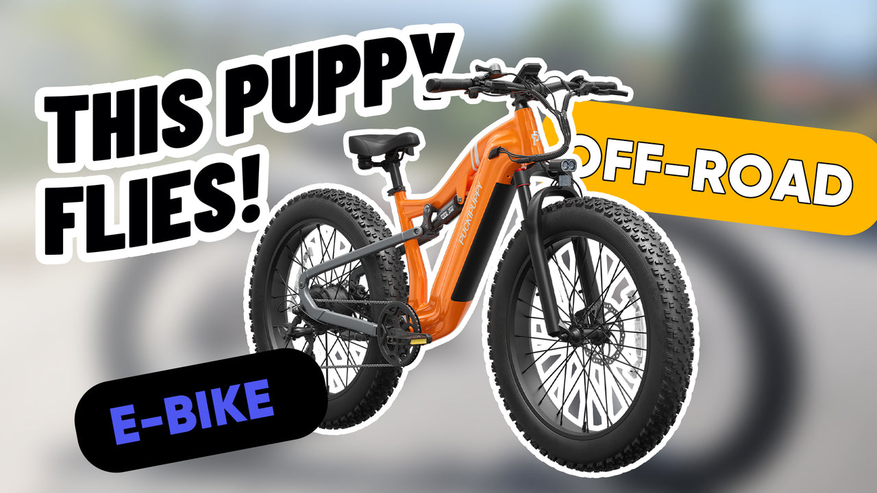 Labrador| Off Road Electric Mountain Bike| PUCKIPUPPY Ebikes
